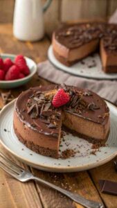 Ultimate Chocolate Cheesecake Recipe – Rich, Creamy & Easy to Bake at ...