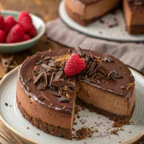 Ultimate Chocolate Cheesecake Recipe – Rich, Creamy & Easy to Bake at ...