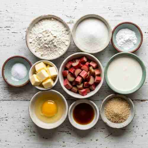 Soft and Flaky Rhubarb Scones Recipe Made From Scratch – Desserts Blog